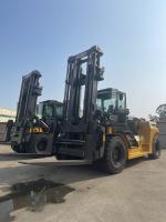 China Solid Pneumatic Tiretype Heavy Lift Forklift Providing 3600mm Wheelbase and 42000kgs Service Weight Optimized for Industrial for sale