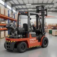 China Engine Heavy Lift Forklift Powered by Hydraulic Mechanical Braking System and High Safety Features for Performance for sale