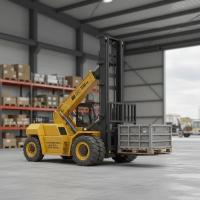 China Telescopic Mast Type Heavy Duty Forklift Offering Operating Weight 8500 Kg Perfect for Demanding Material Handling Tasks for sale