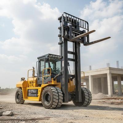 China High Durability Heavy Lift Forklift 8500 Kg Operating Weight Suitable for Construction Sites and Heavy Duty Lifting Tasks for sale