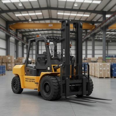 China Heavy Lift Forklift Offering Operating Weight 8500 Kg and Overall Length 4000 Mm Engineered for Load Handling Operations for sale