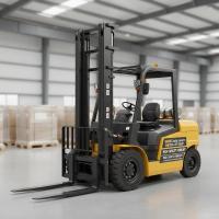 China 3000kg Rated Capacity High Capacity Forklift Featuring 6 Meters Liftheight Suitable for Material Handling in Factories for sale