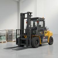 China Product High Capacity Forklift Maximum Speed 25 Kmh Suitable for Heavy Load Transport and Material Handling Applications for sale
