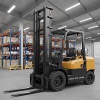 China Hydraulic System Pressure 210 Bar Heavy Lift Forklift Mast Lifting Height 5000mm Electric Diesel Gasoline Power Source Warehouse Forklift for sale