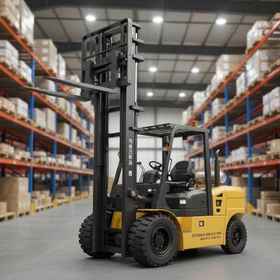 China Overall Size 7200x2550x3460mm Heavy Lift Forklift Featuring 6 Meters Lift Height Customized OEM Solutions for Warehouse Operations for sale