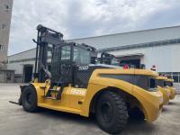 China FD300 30 Ton Diesel Heavy Duty Forklift Truck  Engine 4.0g Mast Steel Industry for sale