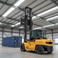 China FD200 20 Ton Diesel Heavy Duty Forklift Truck Weichai Engine 5.5g Mast Container Handling for sale
