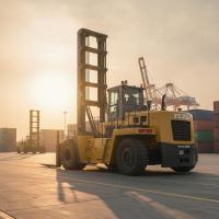 China FD300 30 Ton Diesel Heavy Duty Forklift Truck Yuchai Engine 5.5g Mast Container Handling for sale