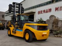 China 25 Ton Steel Plant Heavy Duty Forklift Truck Handling Hot Steel Coils Safely for sale