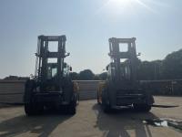 China 20 Ton Foundry Heavy Duty Diesel Forklift Truck With Reinforced Chassis Frame for sale