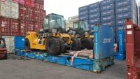 China Container Handling 25 Ton High Lift Diesel Forklift Truck FD250 6000mm Mast for sale