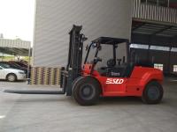China FD120 3000mm Mast lifting 12000kgs 12 Ton Heavy Fork Lift Truck for sale