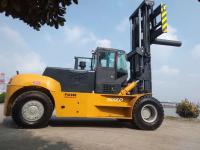 China FD300 30 Tons Heavy Lift Forklift Lift Truck With Roll Prong for sale