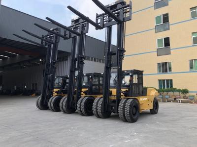 China FD160 6000mm 3 2 Stage Mast 15 Ton 6m Heavy Lift Forklift Lift for sale