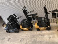 China 6000mm mast 4 Way Directional 3 Ton Diesel Truck for sale