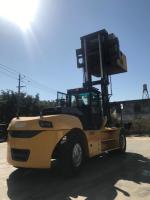 China Material Container Handling Heavy Lift Forklift 25t 28 Ton Electronic Powershift for sale