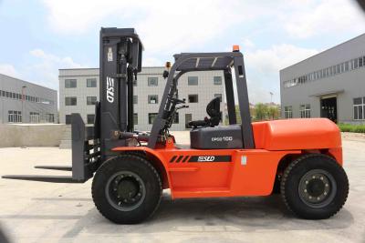 China Hydraulic Transmission Fork Positioner Diesel Forklift Truck With ISUZU Engine for sale