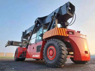 China CUMMINS QSM11-330 Powered Container Reach Stacker For ISO 20-40 Containers for sale