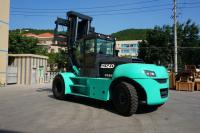 China Automatic Transmission 20T Heavy Lift Forklift With CUMMINS Engine for sale