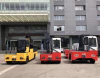 China FDS100 Diesel Side Loader Forklift 10 Tons for sale