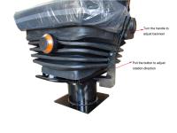 China Mechanical Suspension Seat 360 Swivel Crane Train Locomotive Lifting Equipment Seat for sale