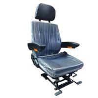 China Simple Type Seat Adjustable Non Suspension Loader Tunnel Equipment Seat for sale