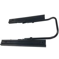 China Universal Adjustable Double Lock Slide Rail Truck Driver Seat Accessories for sale