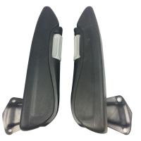 China Adjustable Universal Seat Accessories Armrest Black PU Foam For Truck Driver Seat for sale