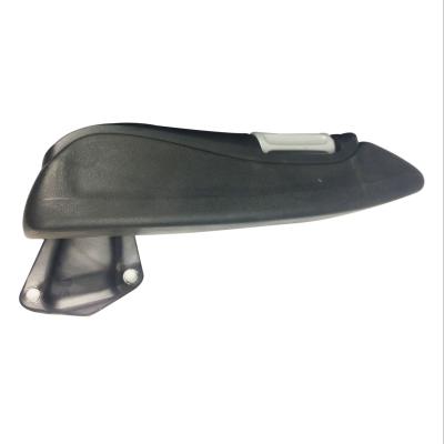 China Black Adjustable PU Seat Accessories Armrest Car Seat Armrest Of Crane Seat for sale