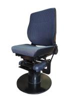 China S802 Driver Seat For Truck Maintenance Equipment 360 Swivel Non-Suspension Static Seat for sale
