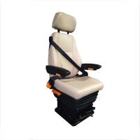 China Static Seat Modified Car Swivel Seat RV Driver Seat With Three Point Safety Belt for sale