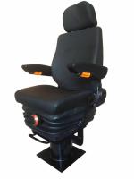 China 360 Rotation Mechanical Suspension Seat Locomotive Backhoe Loader Seat for sale