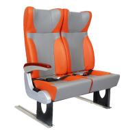 China Single or Mix Color Bus Seats with Safety Belt Customizable PU Material for sale