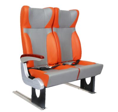 China Single or Mix Color Bus Seats with Safety Belt Customizable PU Material for sale
