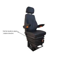 China Mechanical Suspension Rotating Base Height Adjustable Train Seat for sale
