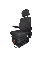 China Mechanical Suspension Seat Backrest Adjustable Engineering Truck Seat for sale