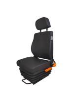 China Static Seat For Tractor Seat Height Backrest Adjustable PU Cover for sale