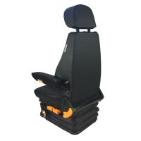 China Mechanical Suspension Engineering Mechanical Car Seat With Armrest Headrest Slide Rail for sale
