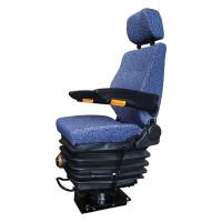China Rotatable Mechanical Shock Absorption Railway Locomotive Mining Car Driver Seat for sale