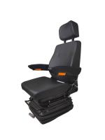 China 360 Swivel Base Grammer Driver Seat With Mechanical Suspension for sale