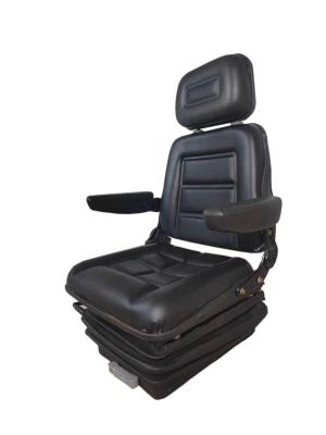 China Universal Suspension Forklift Seat With Adjustable Angle Back For Forklift Tractor Excavator for sale