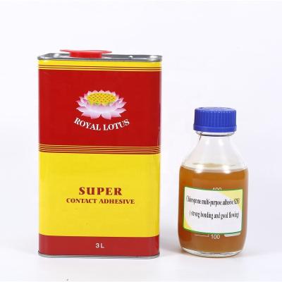China Yellow All Purpose Adhesive High Strength Contact Adhesive For Carpet Leather Sponge for sale