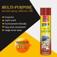 China High Quality Fast Dry Aerosol Spray Adhesive Waterproof Embroidery Garment Adhesive for sale