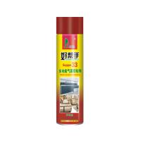 China Super Strong Stickiness Anti-high Aerosol Super Strong Bonding Spray For Bonding Leather And Other Lightweight Materials for sale