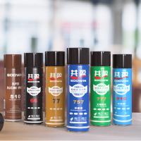 China SGS Aerosol Spray Adhesive Heat Resistant Spray Adhesive multipurpose for sale