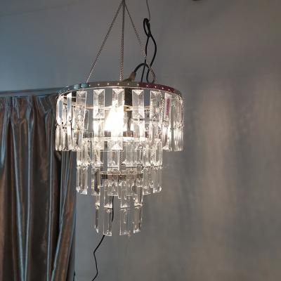 China Modern Home Decor Four Layers Of Pearl Acrylic Chandelier for sale
