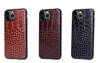 China Phone Case Bagua For Apple IPhone 15/14 13 Hands Mobile Phone Case Full Leather Crocodile Upper And Lower Pattern Protective Cover for sale
