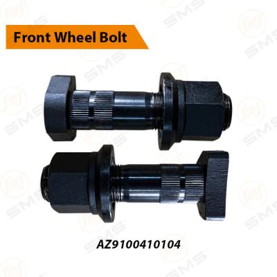China AZ9100410104 Swheel Bolt 22x85mm for Sinotruk Howo Truck Chassis Spare Parts with 6-Month Warranty for sale