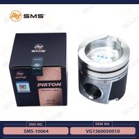 China Sinotruk Howo Engine Piston VG1560037011 SMS-10063 120mm Size Heavy Duty Truck Parts for sale