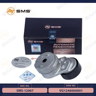China Sinotruk Howo Automatic Tensioner VG1246060001 SMS-12067 115x67x95mm Engine Parts for sale